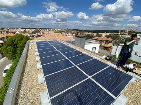 Solar Installation Of A Solar Grid Connection Kit Wccsolar