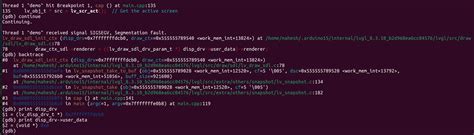 Lv Snapshot Take Is Leading To Segmentation Fault General Discussion LVGL Forum