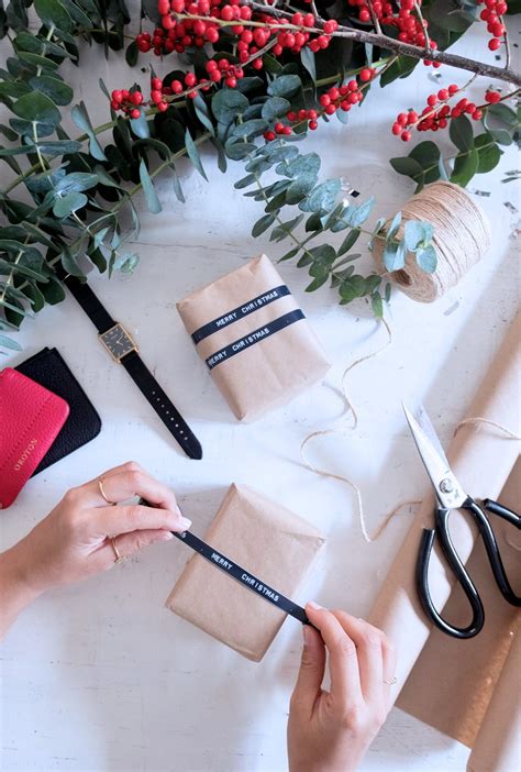 Last Minute Wrapping Idea Label Wrapping A Pair And A Spare Bloglovin