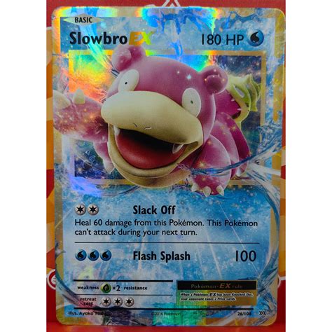 Slowbro Ex 26108 Ultra Rare Xy Evolutions Evo Shopee Malaysia