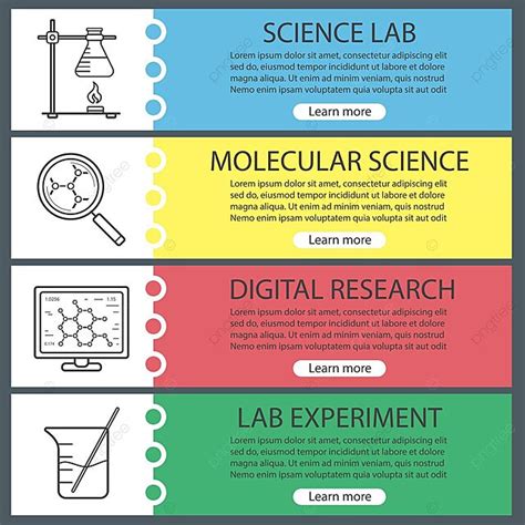 Science Laboratory Banner Templates Set Lab Internet Interface Vector Lab Internet Interface Science Laboratory Banner Templates Set Lab Internet Interface Vector Lab Internet Interface