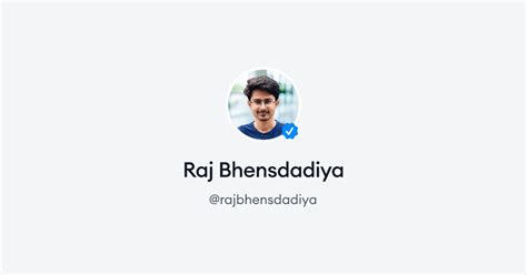 Raj Bhensdadiya Software Engineer Rejoicehub Himalayas