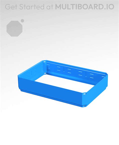 3x2x0 5 simple walls standard click in multibin shell extension