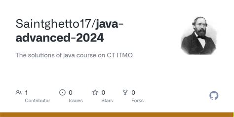 Github Saintghetto17java Advanced 2024 The Solutions Of Java Course