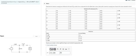 Solved Ul Review Constants Consider The Circuit Shown In