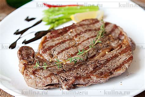 Рибай стейк Rib Eye Steak рецепт приготовления с фото от Kulina Ru