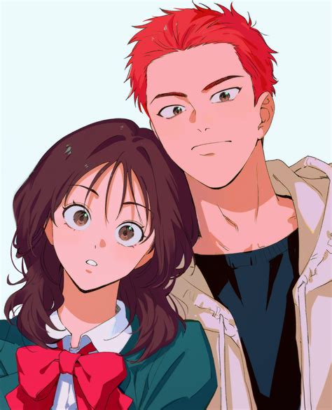 Bina Sebin Akagi Haruko Sakuragi Hanamichi Slam Dunk Series Absurdres Highres Boy