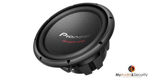 Pioneer TS-W312D4 12" 1600W Subwoofer - My Audio & Security