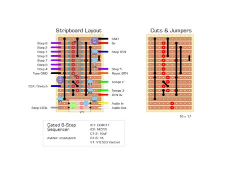 Easy Diy Gated Step Muting 8 Step Sequencer Crusty Tech