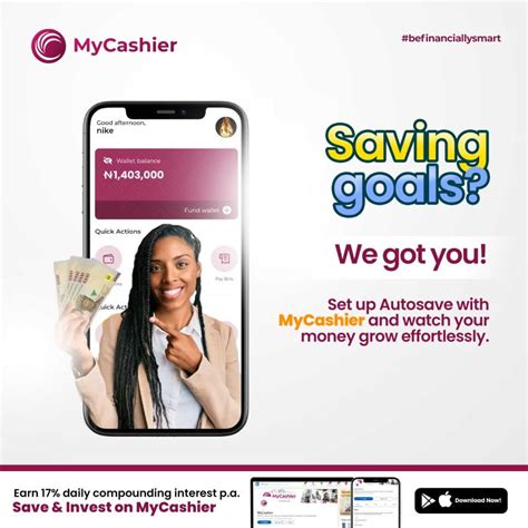 mycashier on linkedin mycashier autosave savingsgoals effortlesssaving