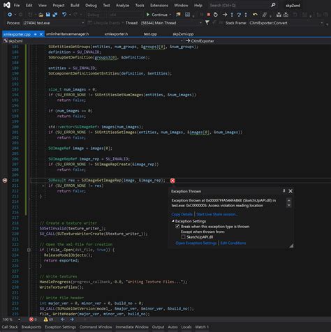 C Api Suimagegetimagerep Access Violation Sketchup Sketchup Community