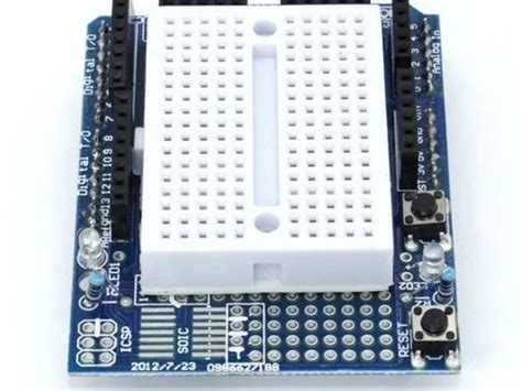 Rndmfg Arduino Uno Proto Shield V3 0 With Mini Breadboard At 57 Piece In Chennai