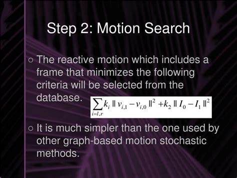 Ppt Animating Reactive Motion Using Momentum Based Inverse Kinematics