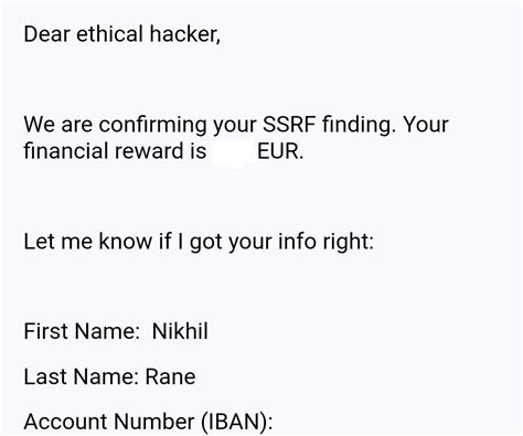 Nikhil Rane On Linkedin Bugbounty Bughunting Cybersecurity