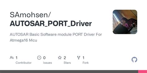 Github Samohsen Autosar Port Driver Autosar Basic Software Module Port Driver For Atmega16 Mcu