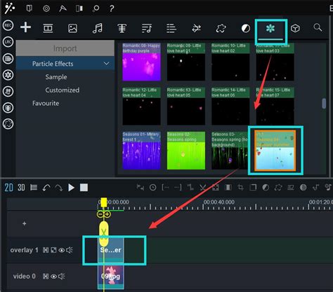 How To Add Particle Effects In Easy Video Maker