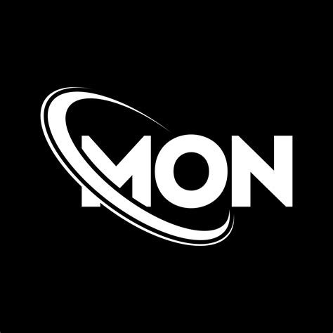 MON logo. MON letter. MON letter logo design. Initials MON logo linked ...