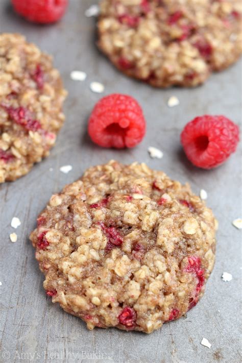 Raspberry Healthy Cookies At Marvin Wolbert Blog