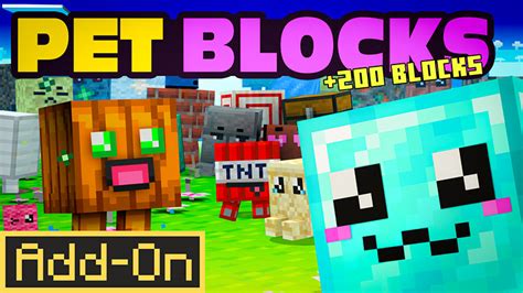 Pet Blocks By A Foxy Toast Bedrockgg