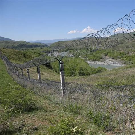 Border Security Fence Surveillance Camera Alarm Detector Perimeter