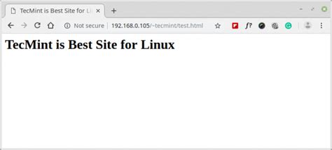 How To Enable Apache Userdir Module On RHEL CentOS