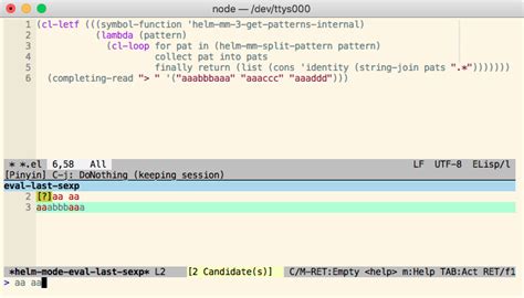 Emacs的补全界面能否支持这种匹配风格 Emacs General Emacs China
