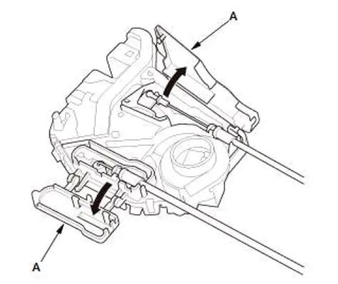Honda Pilot Rear Door Latch Removal And Installation Remove
