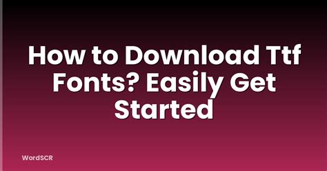 How To Import Fonts Into Unity Effortless Guide Wordscr