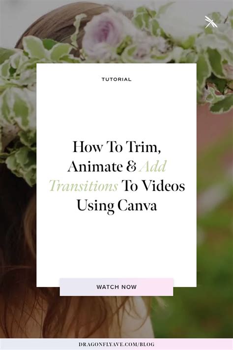 How To Trim Animate Add Transitions To Videos Using Canva