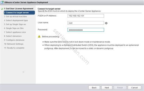 How To Deploy External Platform Services Controller Appliance