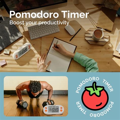 Kadams Pomodoro Productivity Timer Interval Countdown Timer With