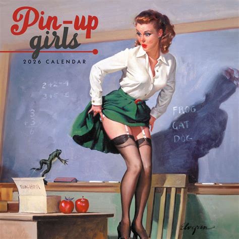 Pin Ups 2026 Mini Wall Calendar