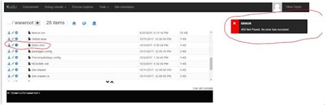 Welcome To Azure Functions And App Services Blog Unable To Editdelete Files Through Kudu Site