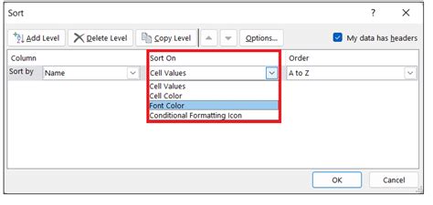Excel Sort By Color Tpoint Tech