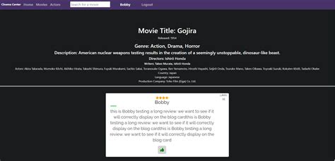 GitHub CS UCR Final Project Cinemacenter Final Project Cinemacenter Created By GitHub Classroom