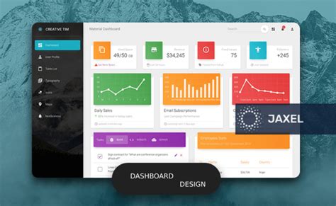 Dashboard Development Jaxel