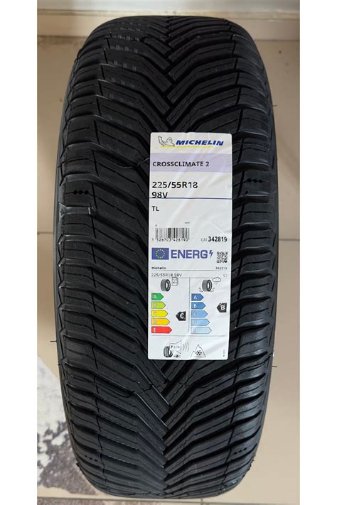 Michelin MİCHELİN 225/55R18 98V Cross Climate 2 (Dört mevsim) Lastiği ...