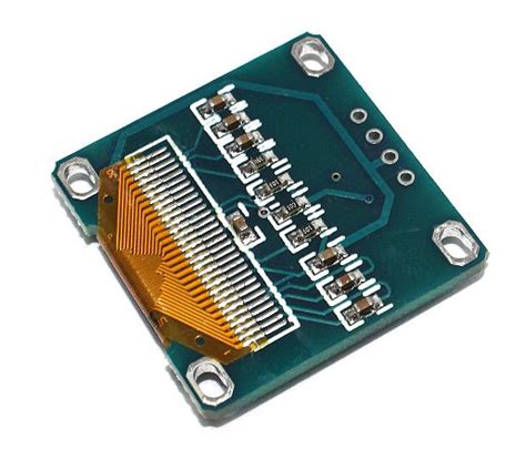 Display Oled 128x64 0 96 I2C Gráfico Azul Amarelo PISCALED Arduino Componentes eletrônicos