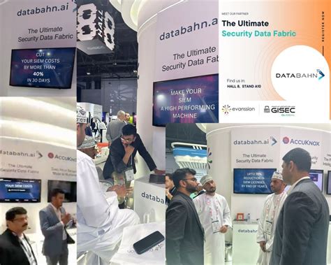 Databahn Ai On Linkedin Gisecdubai Databahn Cybersecurity Securitydatafabric