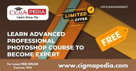 Learn Advanced Professional Photoshop Course To Become Expert Free