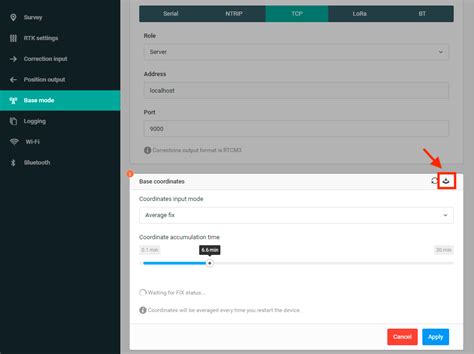 Save Coordinates To Manual Getting Started Emlid Community Forum