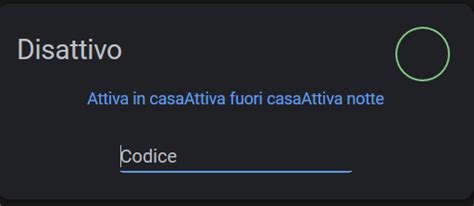 Lovelace Alarm Card Dashboards And Frontend Home Assistant Community