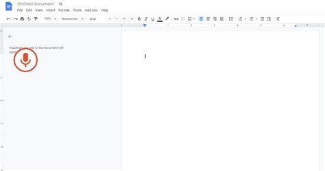 How To Type With Your Voice In Google Docs