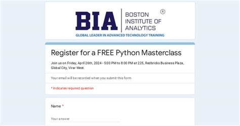 Kaustav Dasgupta On Linkedin Register For A Free Python Masterclass