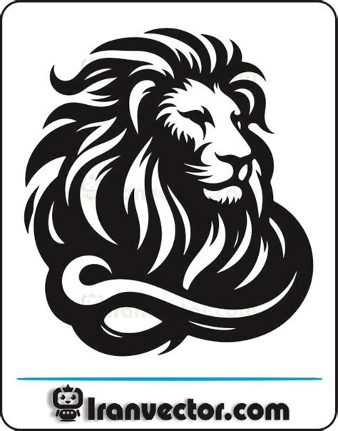 وکتور شیر 76 ایران وکتور