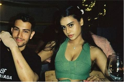 Nysa Devgan Sizzles In A Green Halter Neck Top With Plunging Neckline Fan Says Kajol Se Zyda