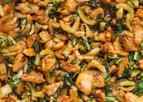 Chicken And Bok Choy Stir Fry Barefeet In The Kitchen