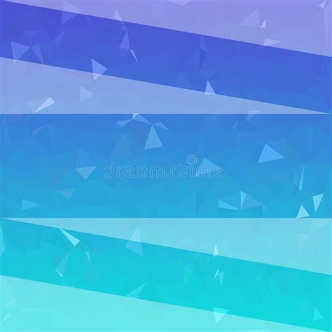 Abstract Blue Polygon Background Vector Illustration Stock Vector