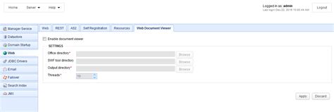 Enabling Web Document Viewer