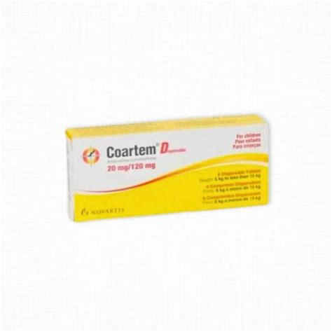 Coartem Dispersible S Pk Scab Pharmacy Limited
